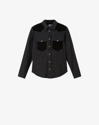 Isabel Marant Chemise Vegas - Homme - Noir - Taillexs - Isabel Marant