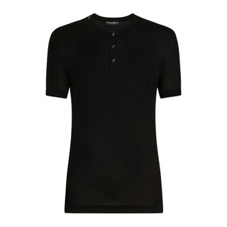Dolce & Gabbana Polo Shirts - - Tops - Herren - Schwarzk - M