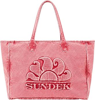 Sundek Femme, Sacs, Rose, Taille: ONE Size Roberts Regular Tote Bag