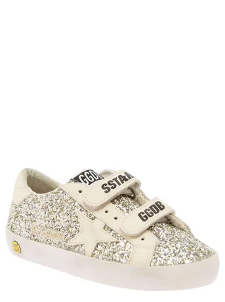 Golden Goose Girls Low Sneakers Grey Polyethylene Terephthalate Trainers