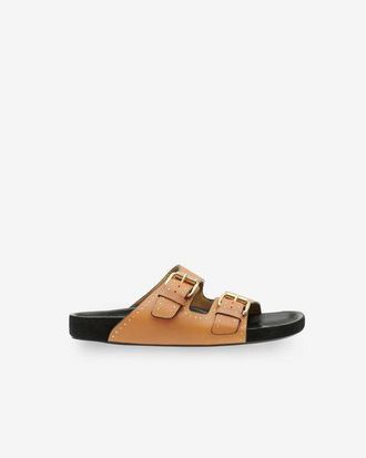 Isabel Marant Sandales Lennyo - Femme - Naturel - Taille 39 - Isabel Marant
