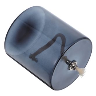 BESPORTBLE Fl&uuml;ssigkeitskerze Aus Klarglas Mit Baumwolldocht Nachf&uuml;llbare &Ouml;llampe F&uuml;r Wohnraum Und Hochzeitstisch Kunstvolle Glaslampendekoration