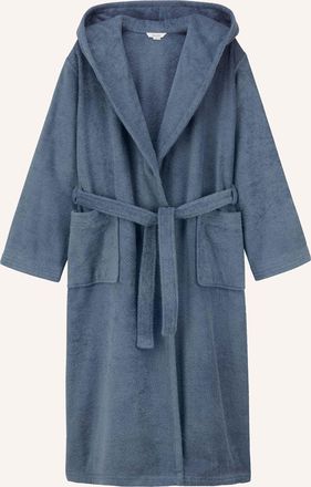 Hessnatur Hessnatur Langer Bademantel Relaxed blau