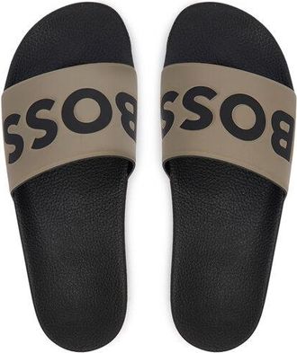 HUGO BOSS Pantoletten Aryeh 50536835 Braun