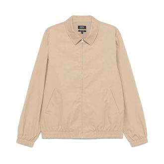 A.P.C. Stilvolle Blouson Jacke - - Jackets - Herren - Beige - L