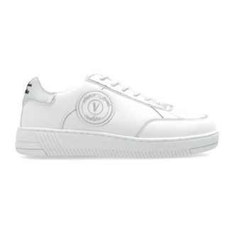 Versace Jeans Couture Sportschuhe mit Logo - - Shoes - Damen - Wei&szlig; - 39 EU