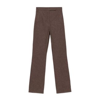 Max Mara Braune Hose Stilvoll und Wahre Gr&ouml;&szlig;e - - Trousers - Damen - Braun - M