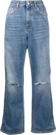 Stella McCartney Straight Leg Jeans - Blau