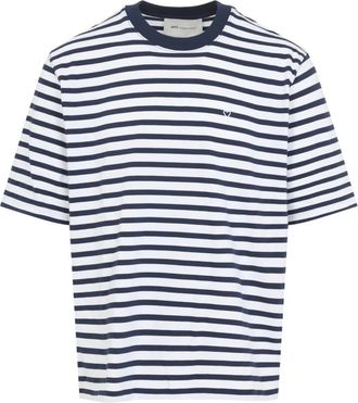 Ami Homme, Tops, Multicolore, Taille: M Uts374.Je0210 T-shirt