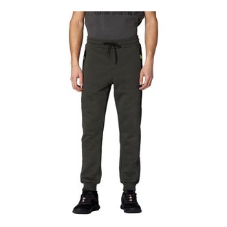 Aeronautica Milit&auml;rstil Sweatpants Gr&uuml;n mit Mesh und Ripstop - - Trousers - Herren - Gr&uuml;n - 2XL