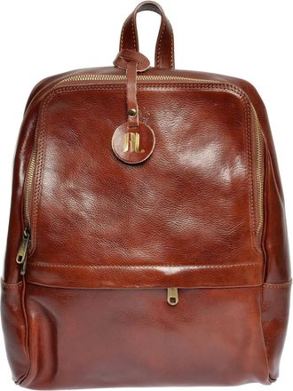 Anna Luchini Kastanienbraun Rindsledertasche