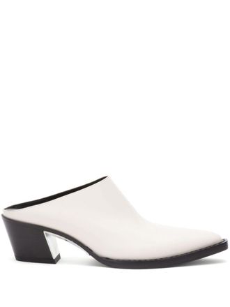 3.1 Phillip Lim mules Downtown 55 mm en cuir - Blanc