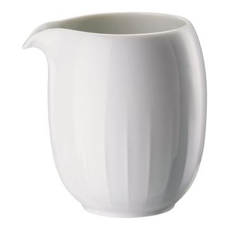 Arzberg Joyn White &Oslash; 9 cm/H&ouml;he 10 cm/ 0.42 L Gie&szlig;er, Porzellan, Wei&szlig;, 11 x 11 x 11 cm