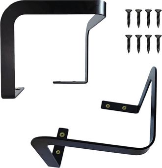 Generic Matratzenaufh&auml;nger - Satz aus zwei Stahlschutz, Anti-Rutsch-Griffhalter, Starke St&uuml;tzschiene | Suite Kinder Etagensuite Kinderbett Krankenhaus Klinik 