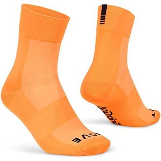 GripGrab Chaussettes Été Légères SL Performance Eyecatching 2 Longueurs Chaussettes de Cyclisme Vélo de Course VTT