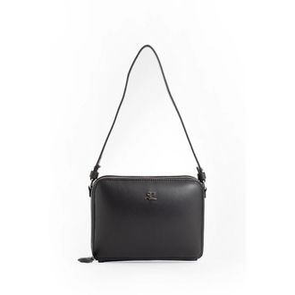 Courr&egrave;ges Black Cloud Reflex Ledertasche - - Bags - Damen - Schwarzk - ONE SIZE