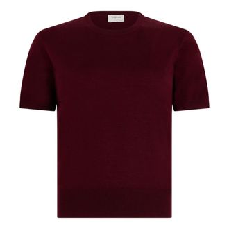 Saint Laurent Herren, Strickwaren, Rot, MGr&ouml;&szlig;e