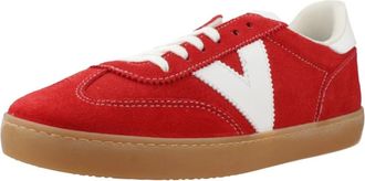 Victoria Femme, Chaussures, Rouge, Taille: 38 EU Berlin Serraje Retro