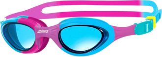 Zoggs Super Seal Schwimmbrille Kinder 6-14 - Kinder Schwimmbrille mit UV-Schutz, Antibeschlag, Junior Brille, Schnell Verstellbares Kopfband, 180° Rundumsic