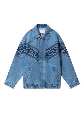 Isabel Marant Veste Marant Julian avec broderies