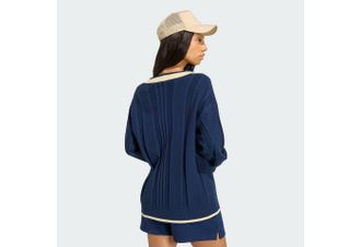 adidas Originals Cardigan ZOPFMUSTER-STRICKJACKE (1-tlg)