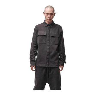 Thom Krom Homme, Chemises, Brun, Taille: XL Mh183 Chemise en jersey