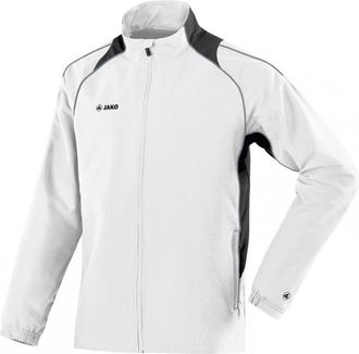 Jako Jako Herren Pr&auml;sentationsjacke Attack 2.0, Wei&szlig;/Schwarz, XXXL, 9872