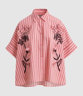Essentiel Chemise Jonkoe Rouge Rose