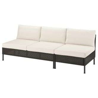 IKEA VITTSK&Auml;R 3er-Sofa