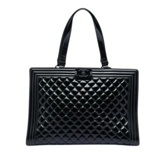 Chanel Pre-owned Boy Shopper Tote - - Pre-owned - Damen - Schwarzk - ONE SIZE