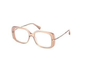 Max Mara MM5226 045 Lunettes pour femme Marron clair brillant 54/17/140