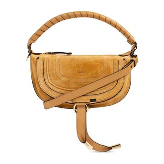 Chlo&eacute; Femme, Sacs, Beige, Taille: ONE Size Marcie Mini Handbag