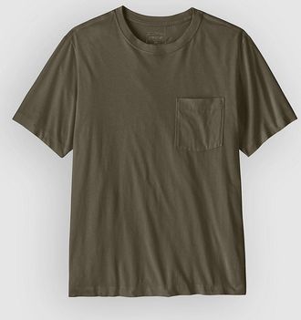 Patagonia Daily Pocket T-Shirt basin green