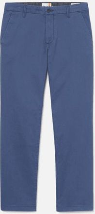 Timberland Claremont Chinohose aus Twill mit geradem Bein f&uuml;r Herren in Dunkelblau, Herren, Blau, Gr&ouml;&szlig;e