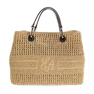Emporio Armani Femme, Sacs, Beige, Taille: ONE Size Sac avec logo