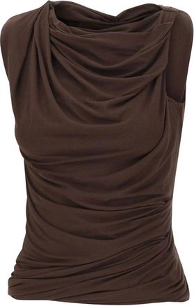 Entire studios Entire Studios, Femme, Tops, Brun, Taille: 38 FR Hauts sans manches