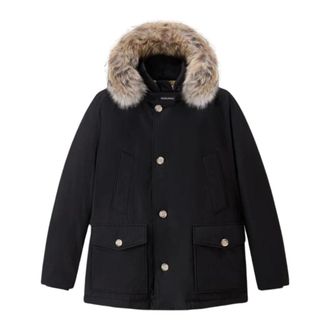 Woolrich Homme, Manteaux, Bleu, Taille: L Parka long Arctic Anorak pour Homme