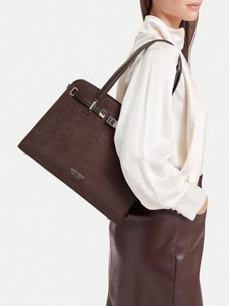 Nine West Handtasche Nine West CEO-MODERN GRACE-LDA9516 Dunkelbraun