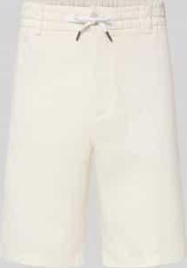 Boss Orange by Hugo Boss Tapered Chinoshorts aus Leinen-Mix Modell DS_3S