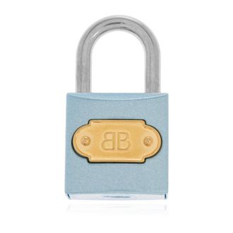 Balenciaga Vorh&auml;ngeschloss-f&ouml;rmiger Anh&auml;nger - - Bags - Damen - Blau - ONE SIZE