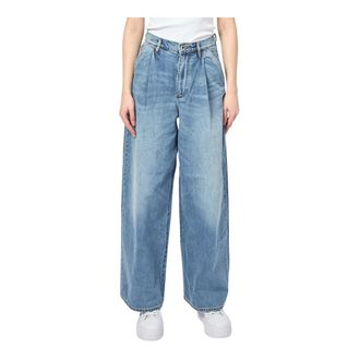 A|X Armani Exchange Blaue Wide Leg Jeans - - Jeans - Damen - Blau - W28