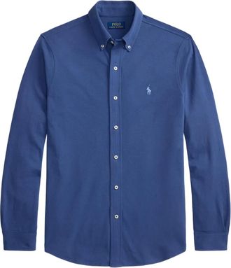 Polo Ralph Lauren Hemd mit Pony-Stickerei - Blau