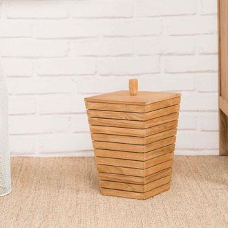 Wanda Collection Poubelle en teck