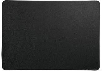 ASA Selection ASA Leder Tischset, roughblack 46x33cm, Lederoptik