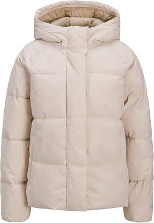 Jack & Jones Veste Puffer Jxglobal OTW Act, Moonbeam, S, Beige clair, S