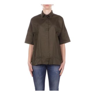 Fay Camicia Chiusura con bottoni - - Blouses & Shirts - Damen - Gr&uuml;n - M