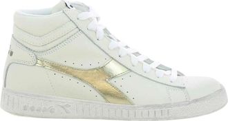 Diadora Femme, Chaussures, Blanc, Taille: 37 EU Game L High Waxed