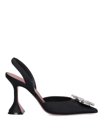 Amina Muaddi Chaussures &Agrave; Talon - Noir