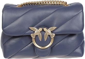 Pinko Pinko Crossbody Bags - Love Mini Puff Maxi Quilt Bag Yellow - Gr. unisize - in Gelb - f&uuml;r Damen