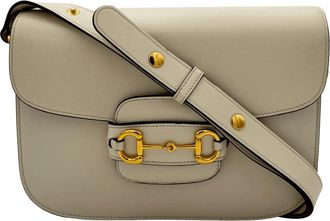 Gucci Crossbody Bags - Gucci Horsebit - Off White - Gr. unisize - in Wei&szlig; - f&uuml;r Damen